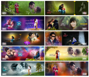 12x36 inch wedding dm background psd (PN-58) - ALBUM PSD