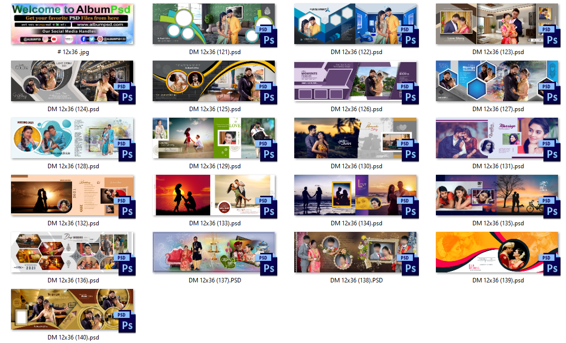 free 12x36 album design psd Archives - ALBUM PSD